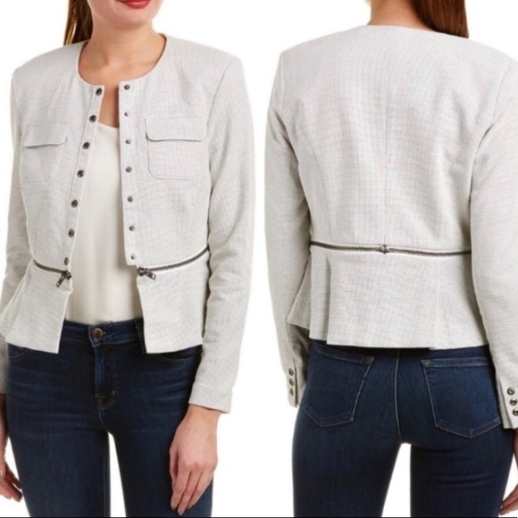 CAbi | Jackets & Coats | Carol Anderson By Invitation Cabi Offwhite ...